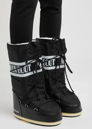 Moon Boot Icon Mid-calf Snow Boots - Black