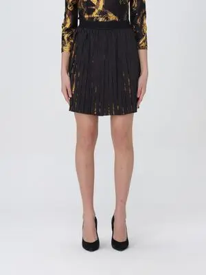Versace Pleated Mini Skirt - Black