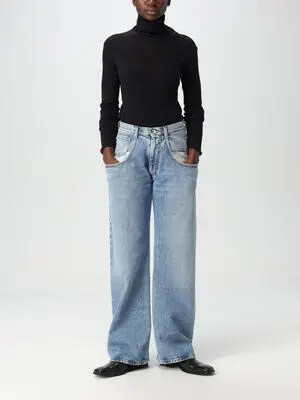 MAISON MARGIELA Wide Leg Jeans - Blue