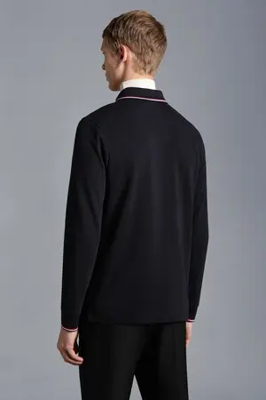 Moncler Long Sleeve Polo Shirt