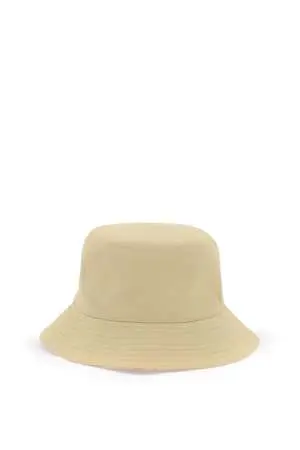 Burberry Cotton Blend Reversible Bucket Hat