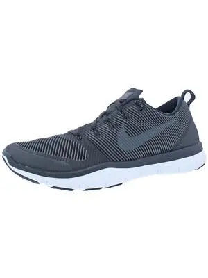 Nike Free Train Versatility Mens Flywire Athletic Running, Cross Training Shoes - Grey