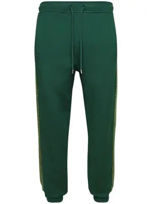 LANVIN Curb Cotton Track Pants
