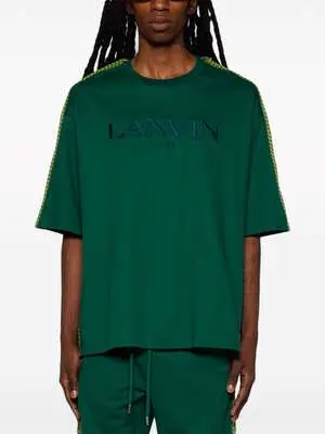 LANVIN Curb Cotton Track Pants