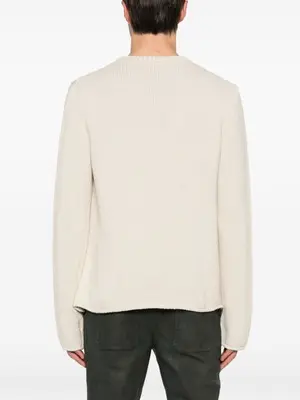 COURREGES Buttoned Slit Jumper