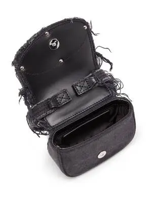 DIESEL® 1dr-xs Mini Crossbody Bag - Grey