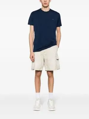 Dsquared2 Logo-appliqué Cotton T-shirt - Blue