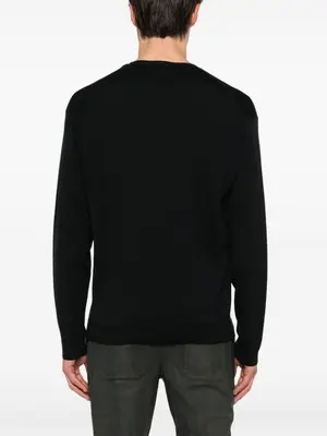 COURREGES Button-fastening Shoulder Fine-knit Jumper