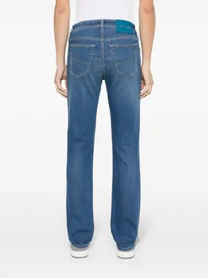 Jacob Cohen Bard Mid-rise Slim-fit Jeans