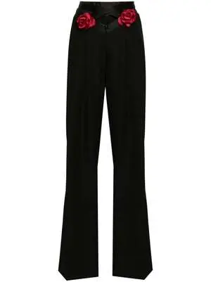 SEEN USERS Name Wrapped In Roses Tailored Trousers