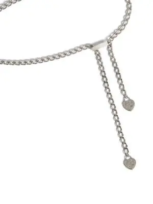 Dsquared2 Heart-pendant Chain-link Belt