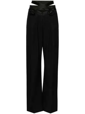 SEEN USERS Name Wrapped In Roses Tailored Trousers