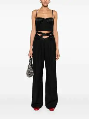 SEEN USERS Name Wrapped In Roses Tailored Trousers