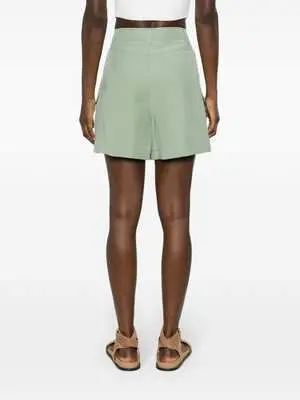 Woolrich Pleated Cargo Shorts - Green