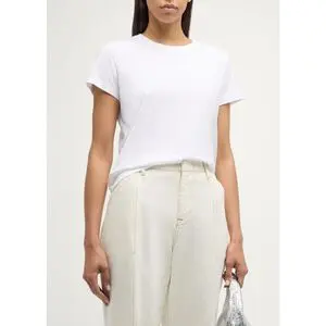 FRAME Baby Tee - White