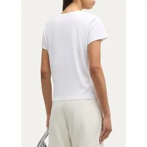 FRAME Baby Tee - White