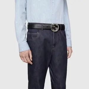 Gucci Belt With Interlocking G Buckle