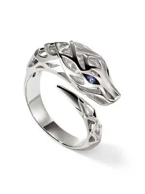 John Hardy Naga Sterling Ring - Silver