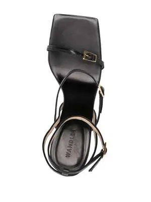 WANDLER 95mm Wedge Leather Sandals