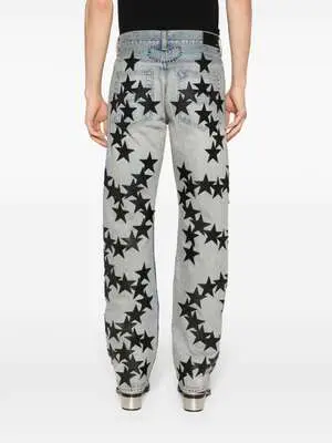 Amiri Chemist Mid-rise Straight-leg Jeans