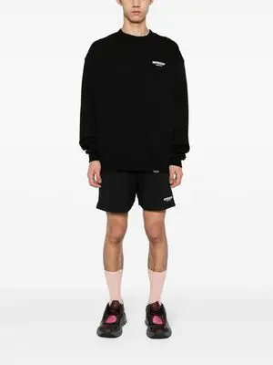 REPRESENT Perforated-design Shorts - Black