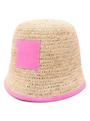 Jacquemus Le Bob Soli Hat - Neutrals