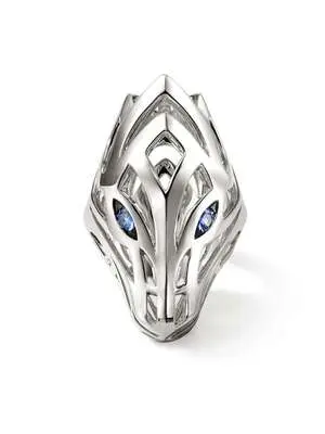 John Hardy Naga Saddle Sterling- Ring - Silver