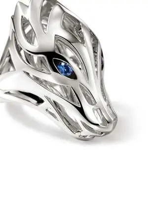 John Hardy Naga Saddle Sterling- Ring - Silver