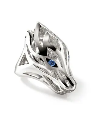 John Hardy Naga Saddle Sterling- Ring - Silver