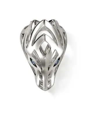 John Hardy Naga Saddle Sterling- Ring - Silver