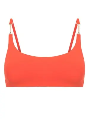 LENNY NIEMEYER Bio Square-neck Bikini Top - Red