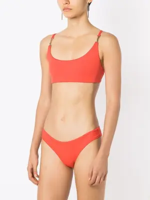 LENNY NIEMEYER Bio Square-neck Bikini Top