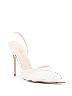 ANDREA WAZEN Katy 105mm Slingback Pumps