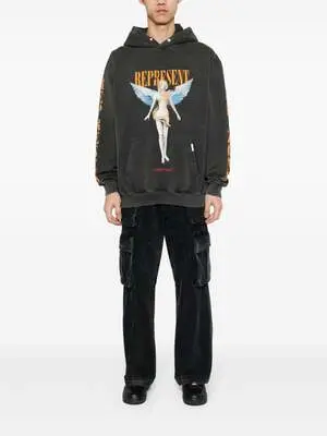 REPRESENT Reborn Graphic-print Hoodie