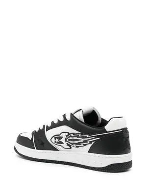 ENTERPRISE JAPAN Ej Egg Rocket Leather Sneakers - Black
