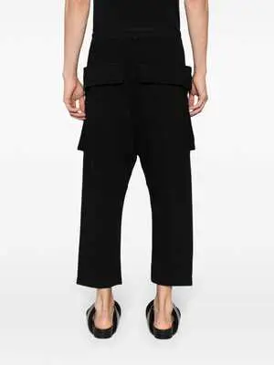 Rick Owens Cropped Cargo Trousers