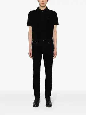 Roberto Cavalli Logo-embroidered Polo Shirt