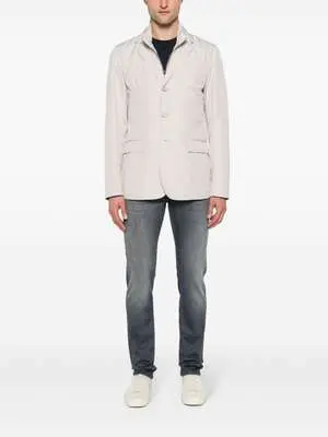 Herno Byron Layered Single-breasted Blazer - Neutrals