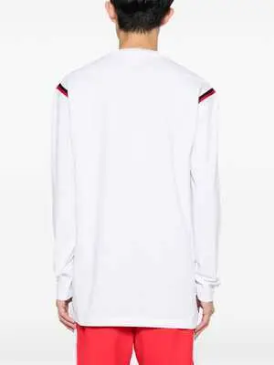 Dsquared2 Stripe-detail Long-sleeve T-shirt - White