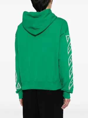 Off-White Diag-stripe Zip-up Hoodie