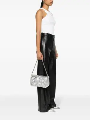 Alexander McQueen The Seal Shoulder Bag - Silver