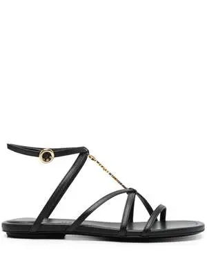 Jacquemus Gold Tone Sandals For Women