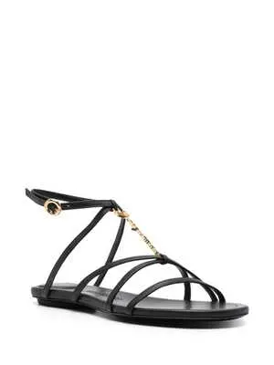 Jacquemus Les Sandales Pralu Leather Sandals - Black