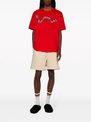 LANVIN Logo-print Cotton T-shirt