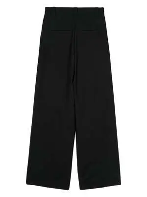 ALYSI High-waist Wide-leg Trousers