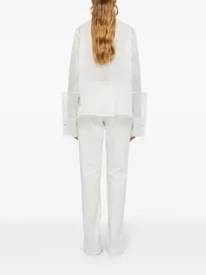 JIL SANDER Tailored Cotton Trousers