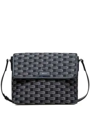 Bally Pennant-jacquard Messenger Bag