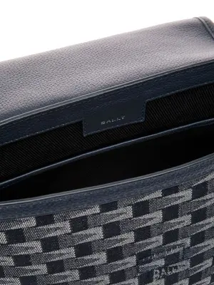 Bally Pennant-jacquard Messenger Bag