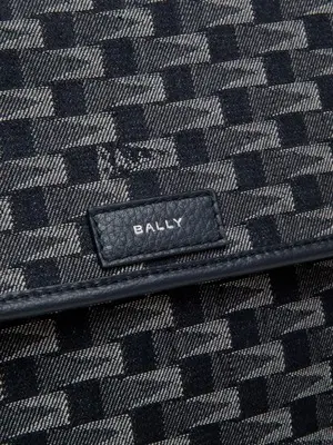 Bally Pennant-jacquard Messenger Bag