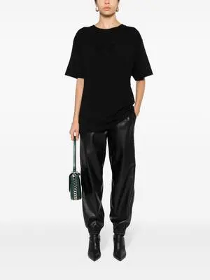 Stella McCartney Cut-out Cotton T-shirt